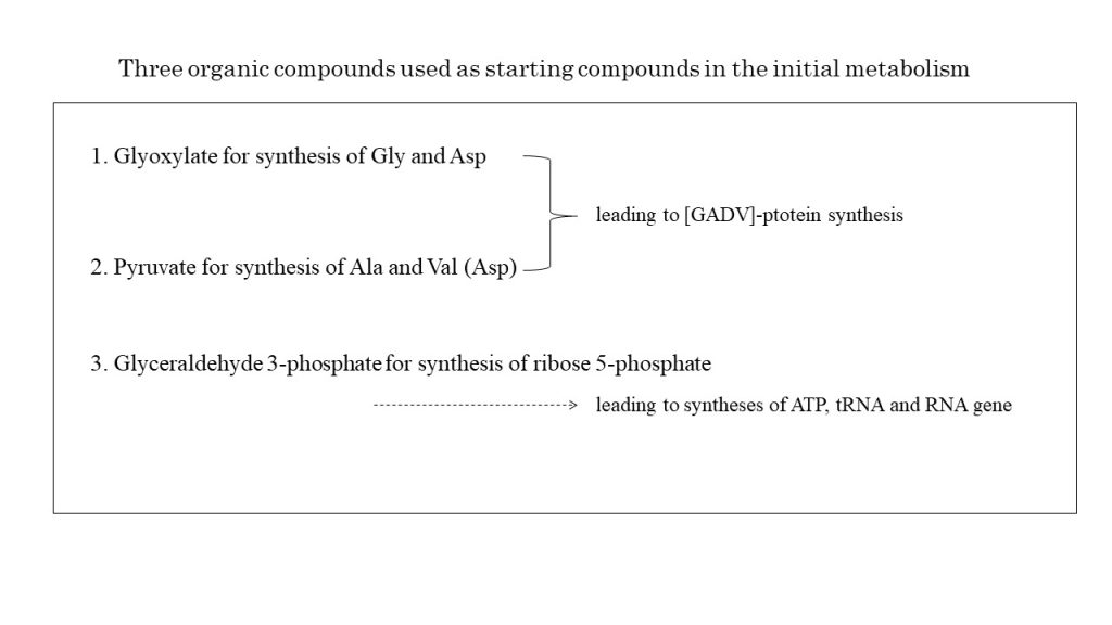 Origin of metabolism | GADV hypothesis